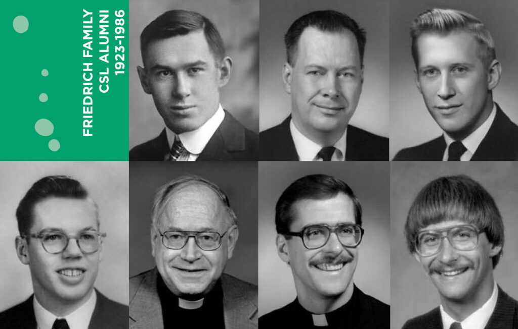 Friedrich family: Supporting the Seminary from one generation to the ...