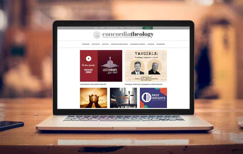 Concordia Theology launches redesigned website - Concordia Seminary